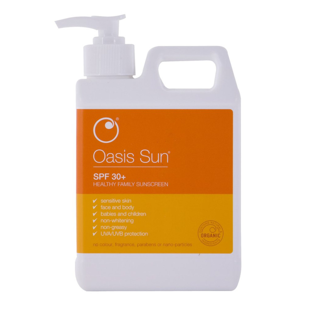 Oasis Sun SPF 30 Sunscreen 500ml - Birkenhead Health Plus
