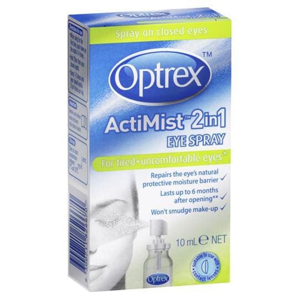 Optrex ActiMist 2 in 1 Eye Spray (for tired and uncomfortable ...
