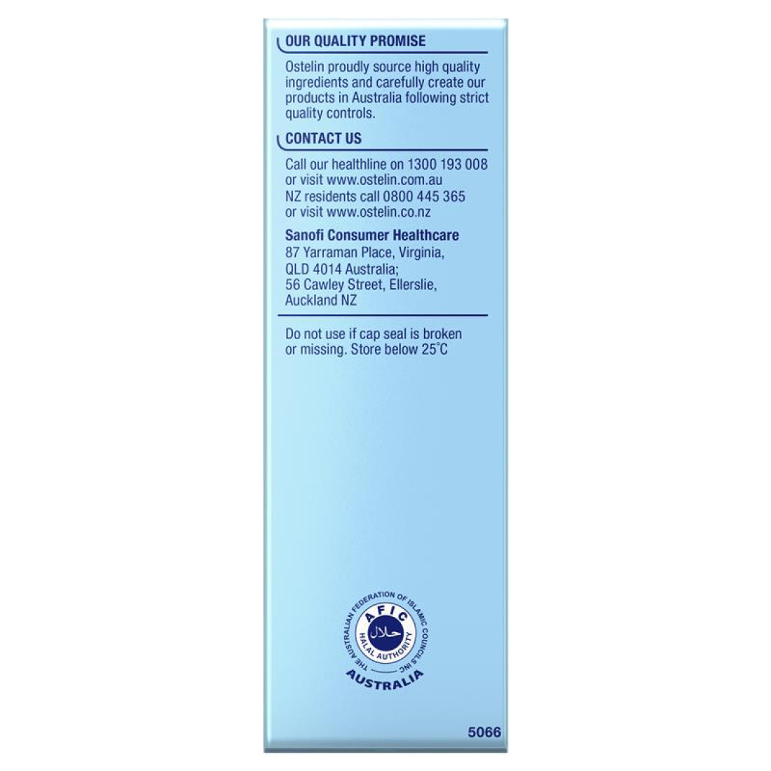 Ostelin Kids Milk Calcium & Vitamin D3 Liquid 90ml