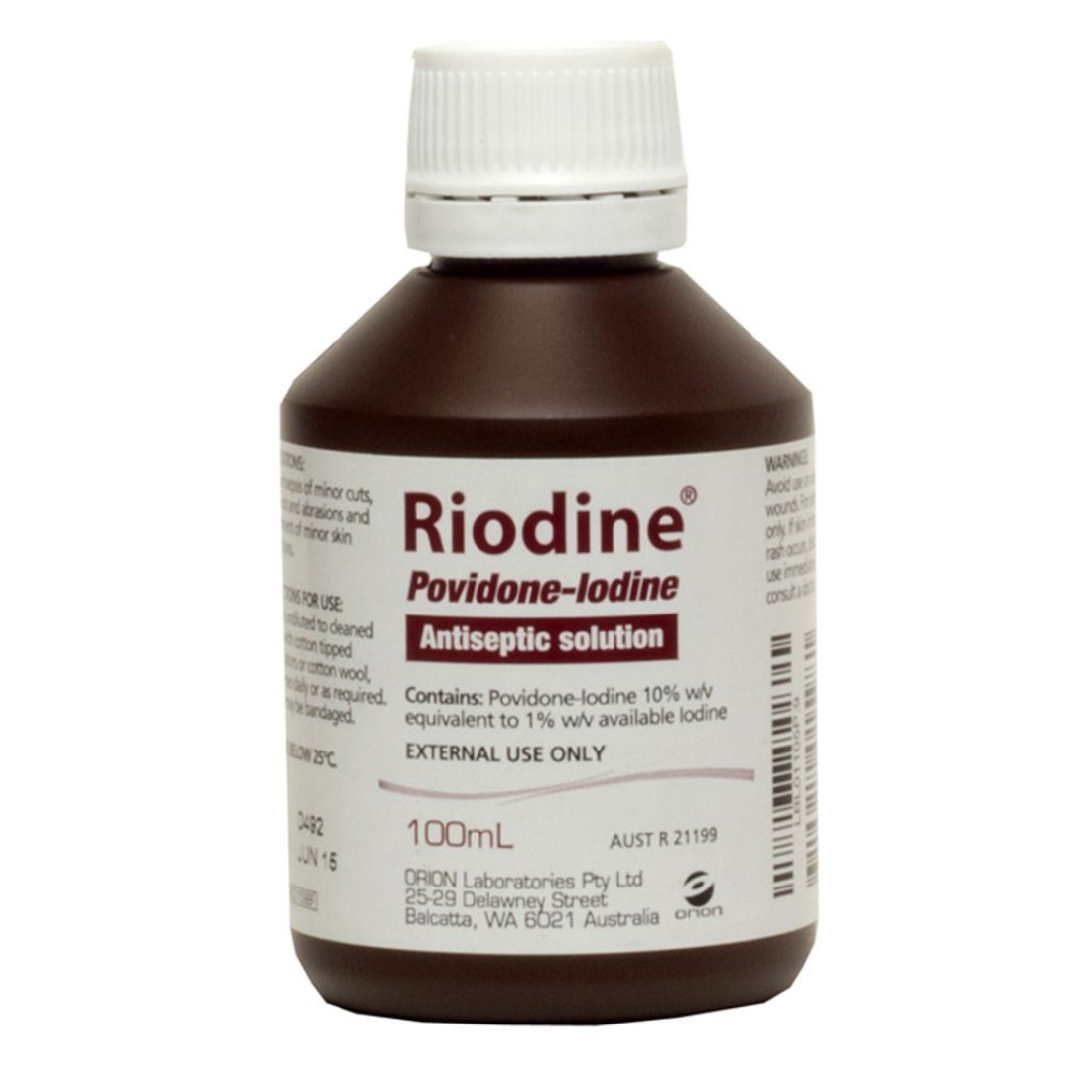 Riodine Iodine Tincture Antiseptic | Birkenhead HealthPlus