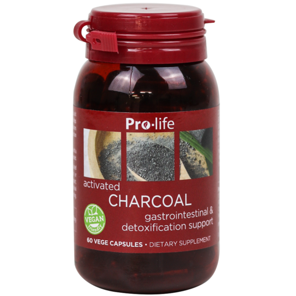 Pro-Life Activated Charcoal 230mg 60 Caps | Birkenhead H ...