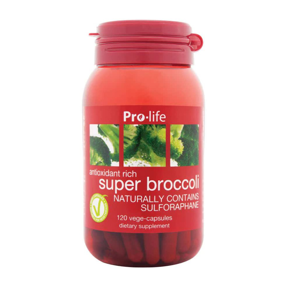 Pro-Life Super Broccoli 9000mg 120 Capsules | Birkenhead ...