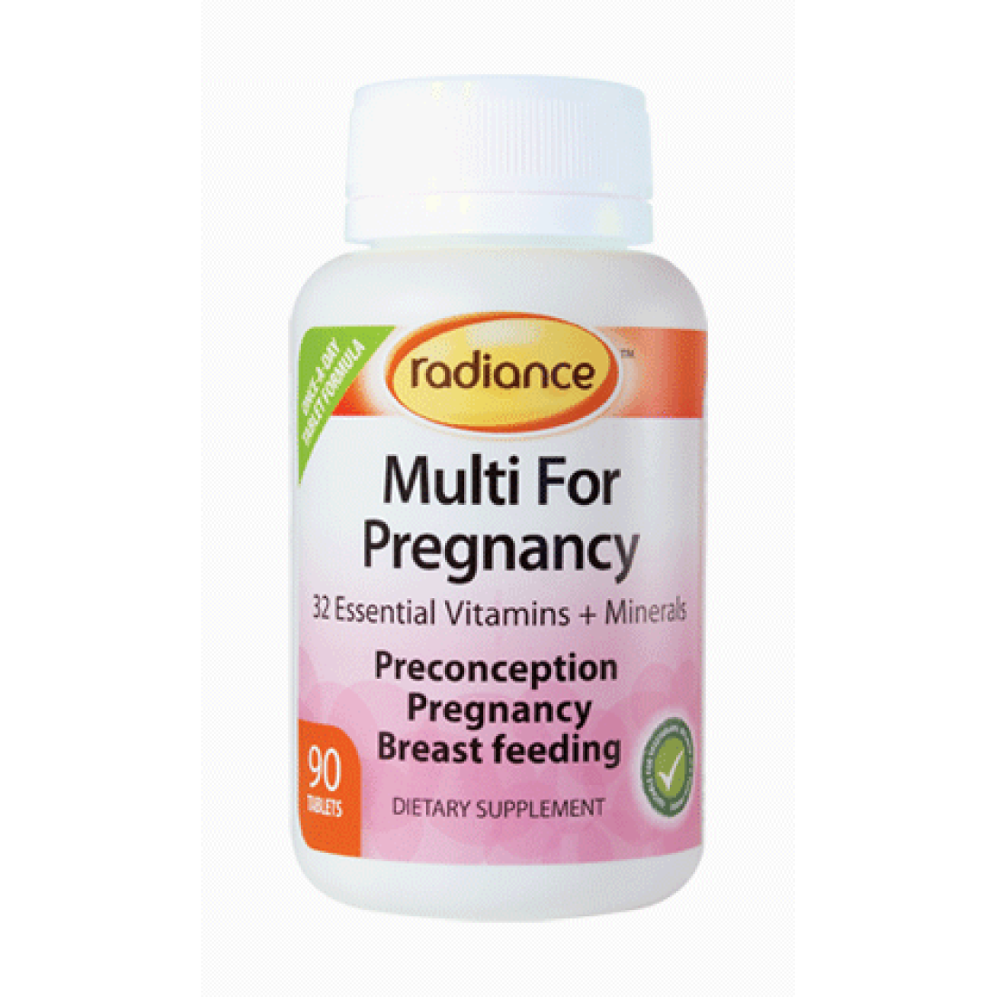 Radiance Multi For Pregnancy 90 Tablets - Birkenhead Health ...