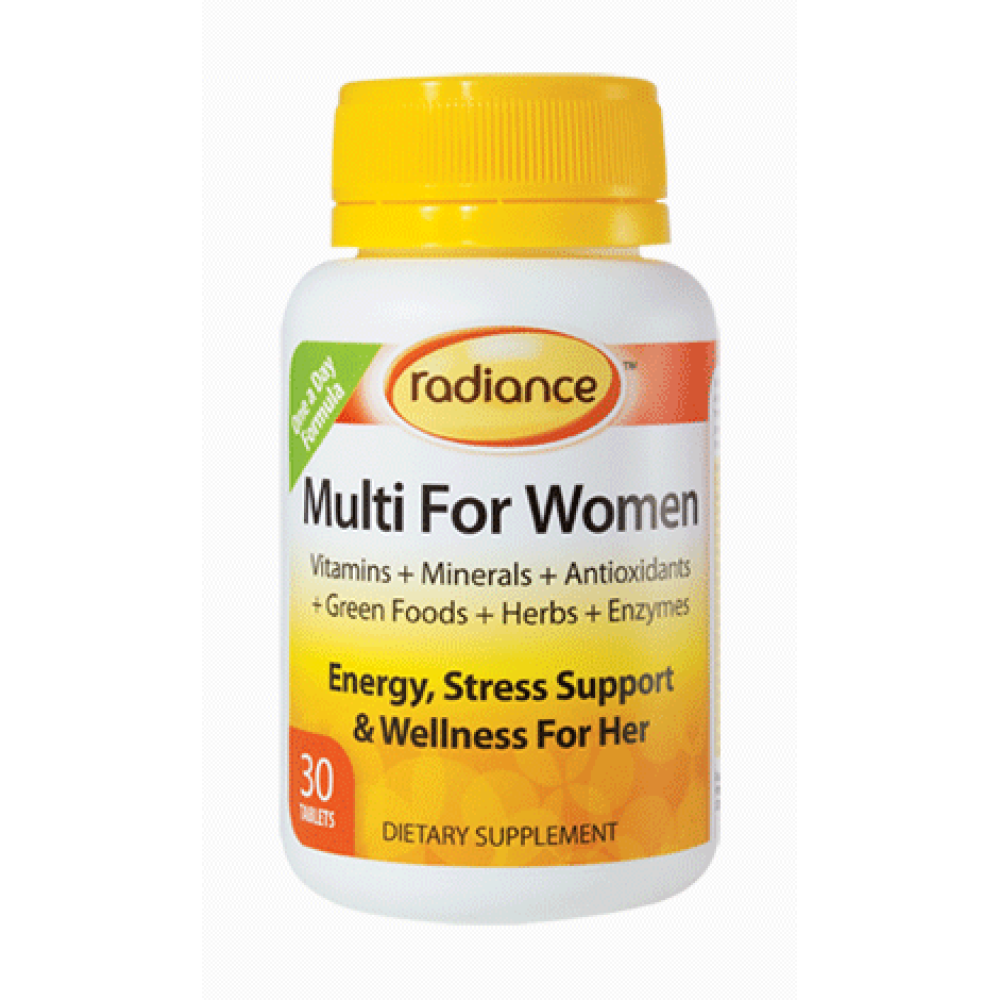 Radiance Multi For Women 30 Tablets - Birkenhead Health Plus