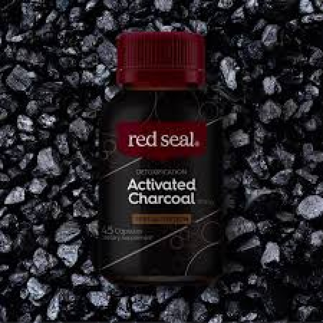 Activated Charcoal Caps - Red Seal | Birkenhead HealthPlus