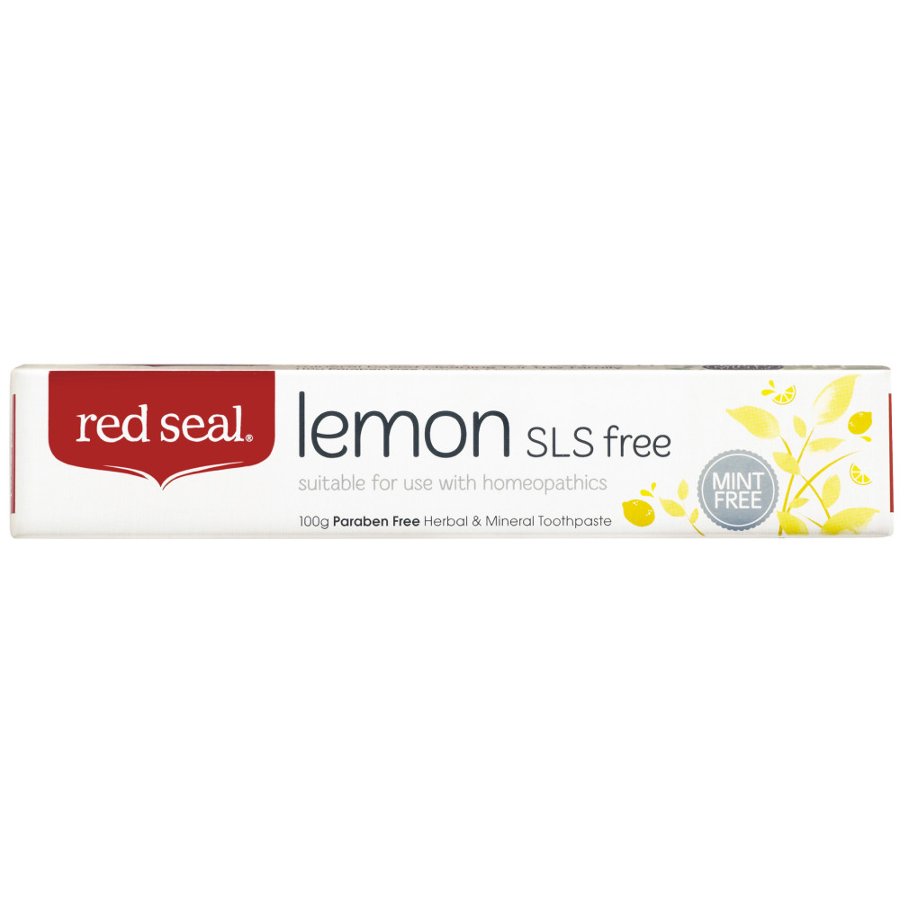 Red Seal Lemon Toothpaste No SLS 100g | Birkenhead Healt ...