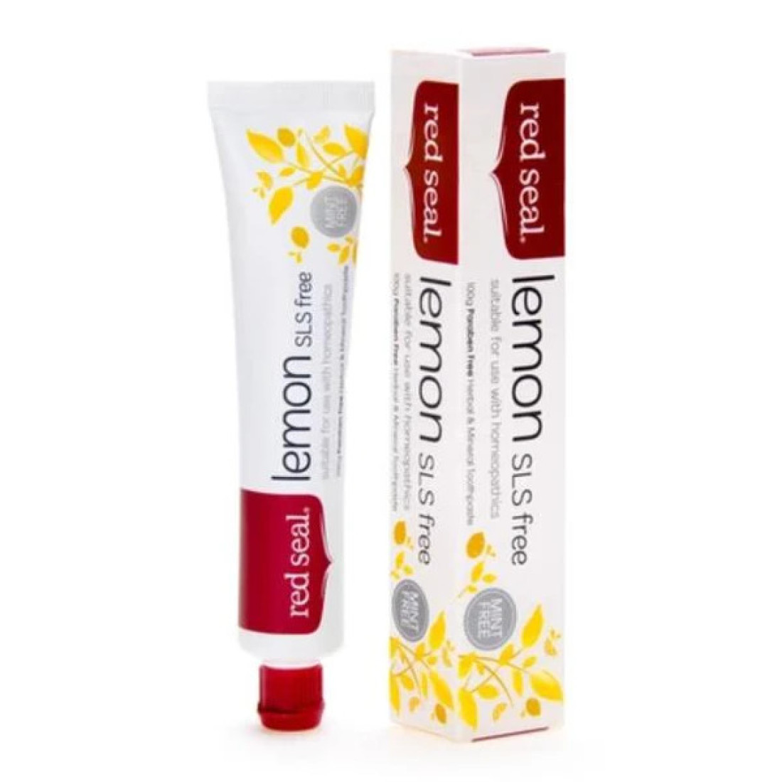 Red Seal Lemon Toothpaste No SLS 100g | Birkenhead Healt ...
