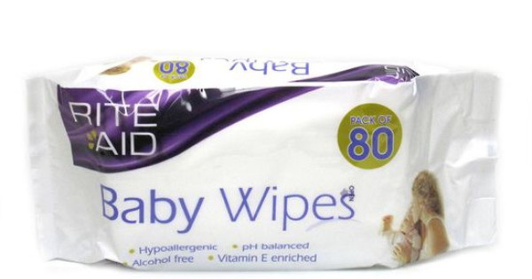 Rite Aid Baby Wipes 80s - Birkenhead Health Plus