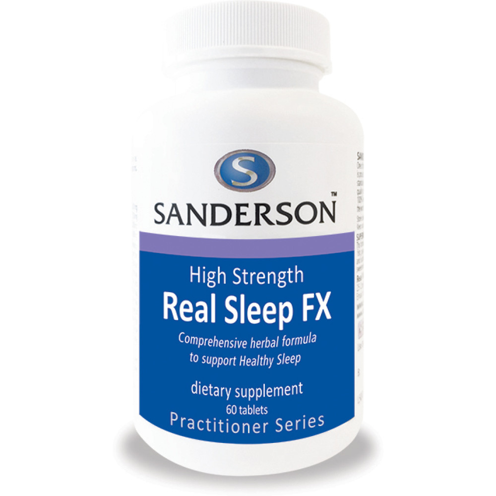 Sanderson Real Sleep FX 60 Tablets - Birkenhead Health Plus