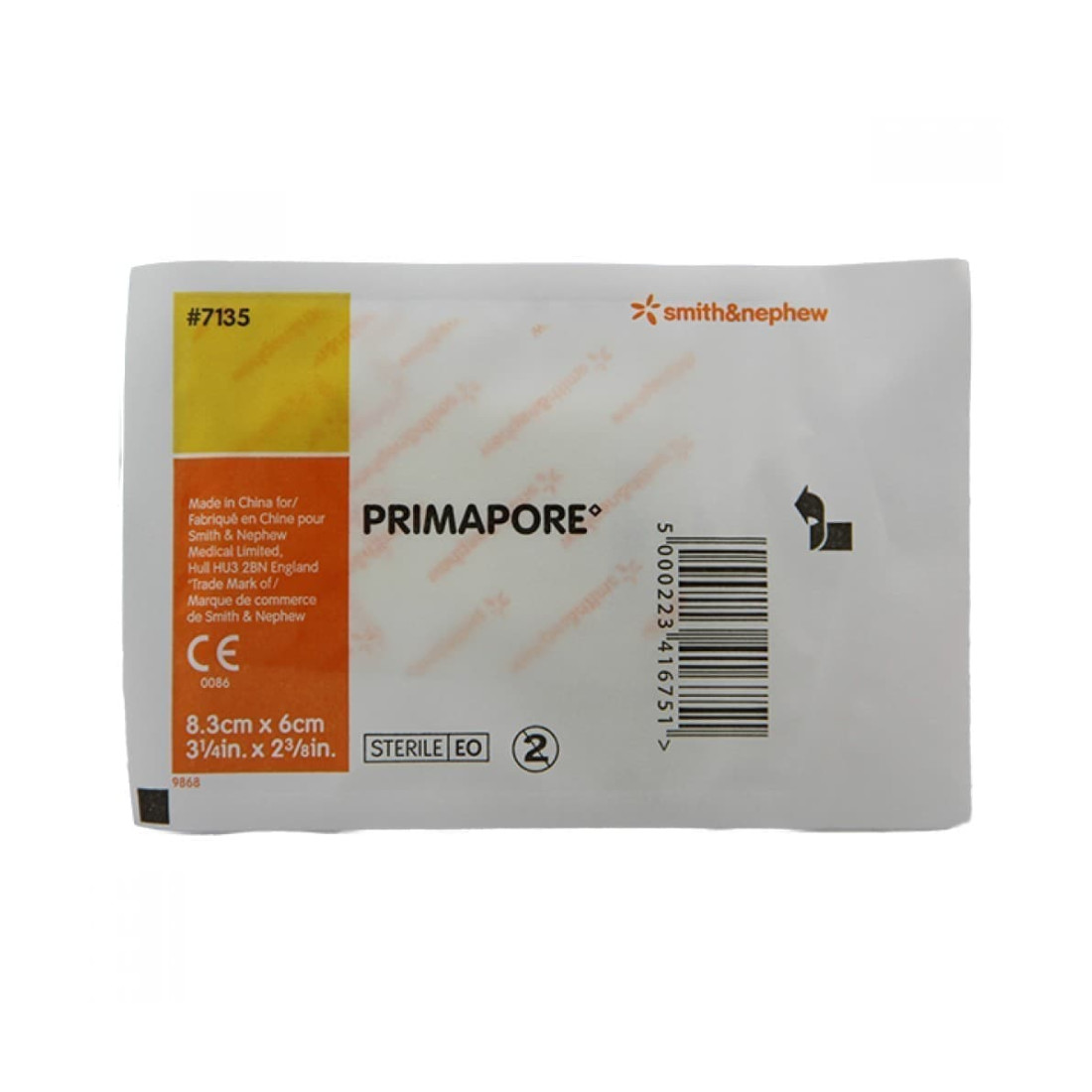 Smith & Nephew Primapore Dressing 8.3cmx6cm Single Unit ...