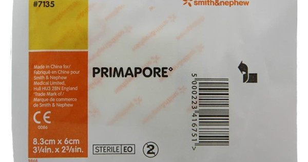 Smith & Nephew Primapore Dressing 8.3cmx6cm Single Unit ...