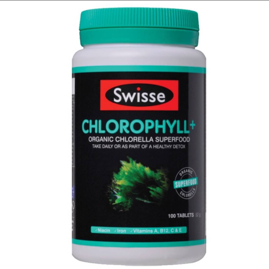 Swisse Chlorophyll+ 100 Tablets - Birkenhead Health Plus