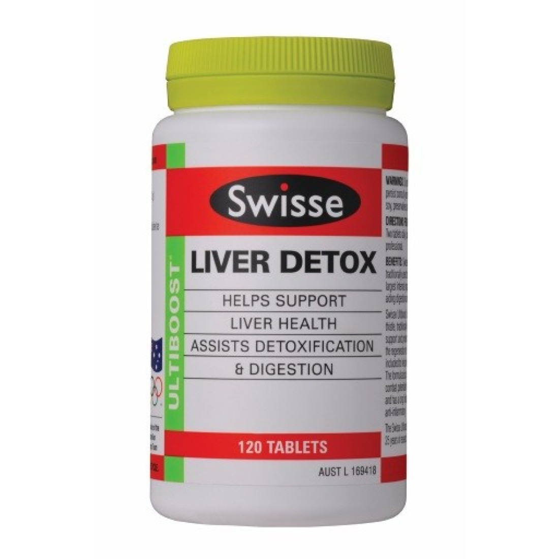 Swisse Liver Detox 120 Tablets - Birkenhead Health Plus