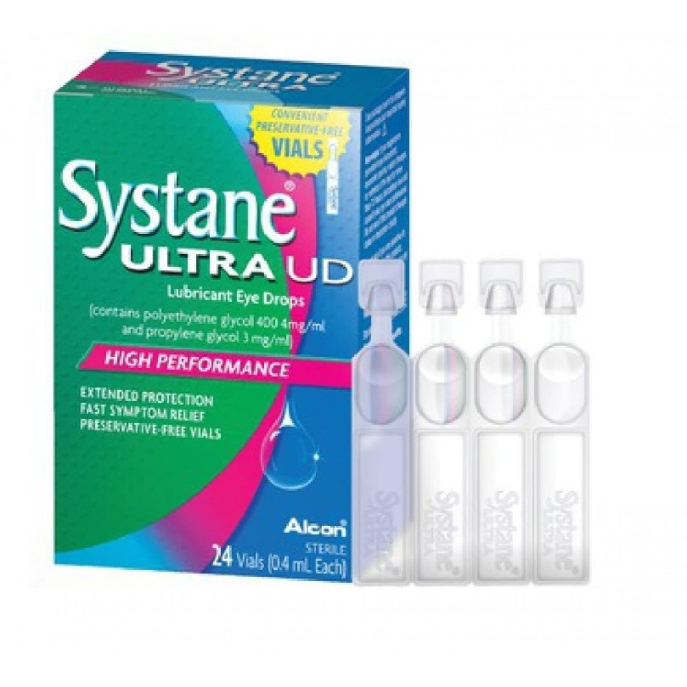 Systane Ultra UD Lubricant Eye Drops 24x0.4mL - Birkenhead ...