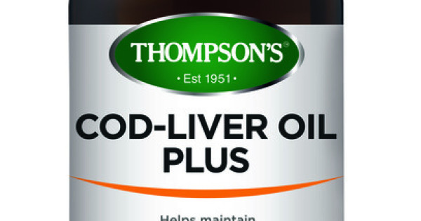 Thompson's Cod Liver Oil 100 Capsules - Birkenhead Health ...