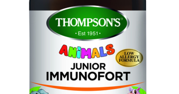 Thompson's Junior Immunofort Animals 45 Tablets - Birkenhead ...
