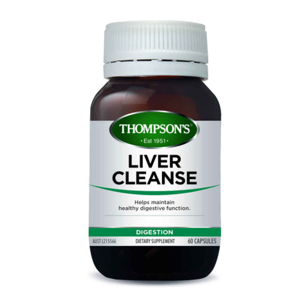 Thompson's Liver Cleanse 60 Capsules - Birkenhead Health ...