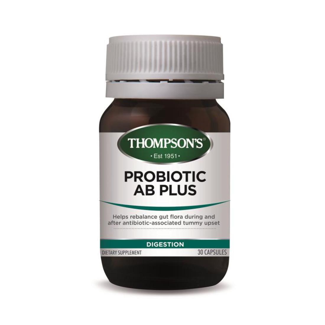 Thompson's Probiotic AB Plus 30 Capsules - Birkenhead Health ...