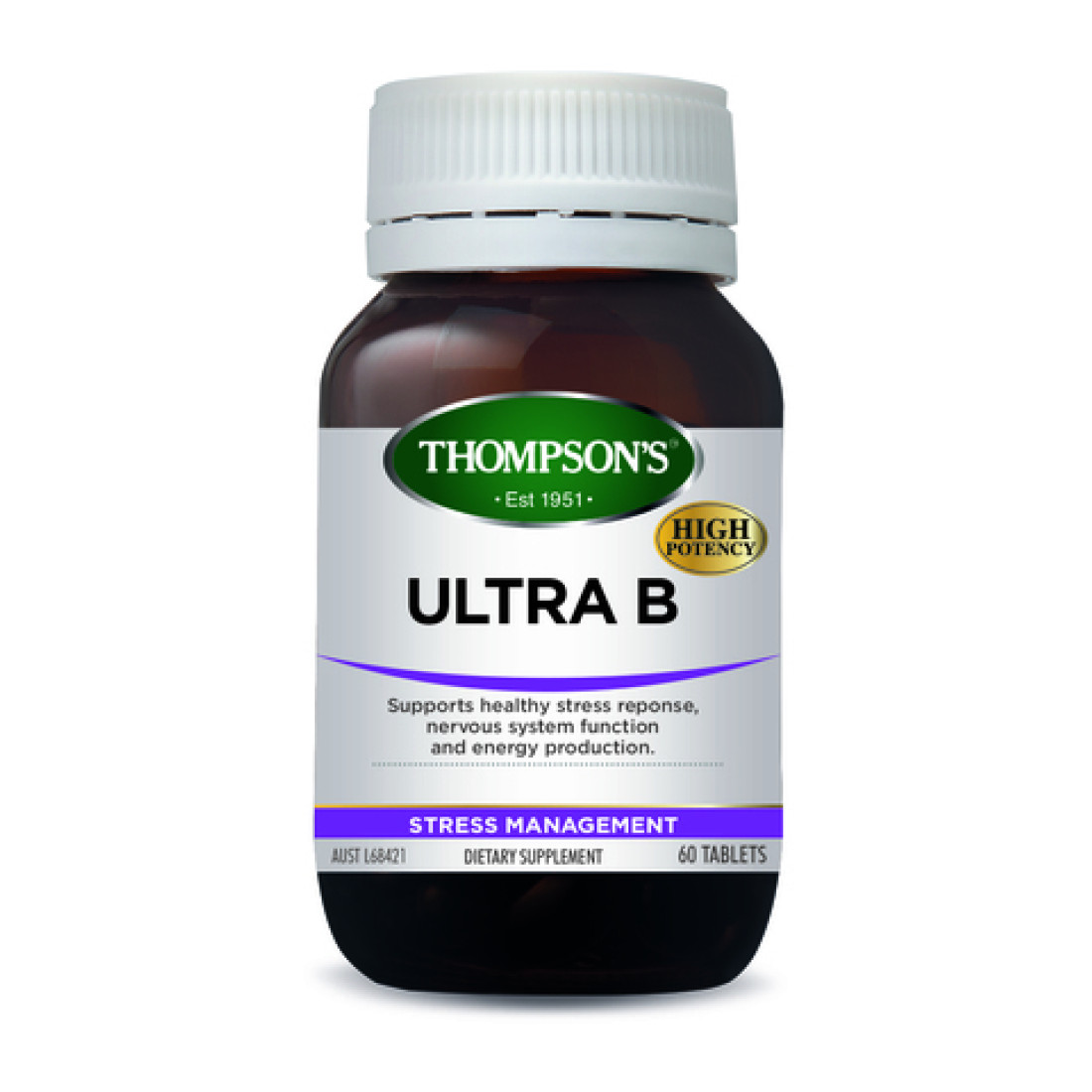 Thompson's Ultra B 60 Tablets - Birkenhead Health Plus