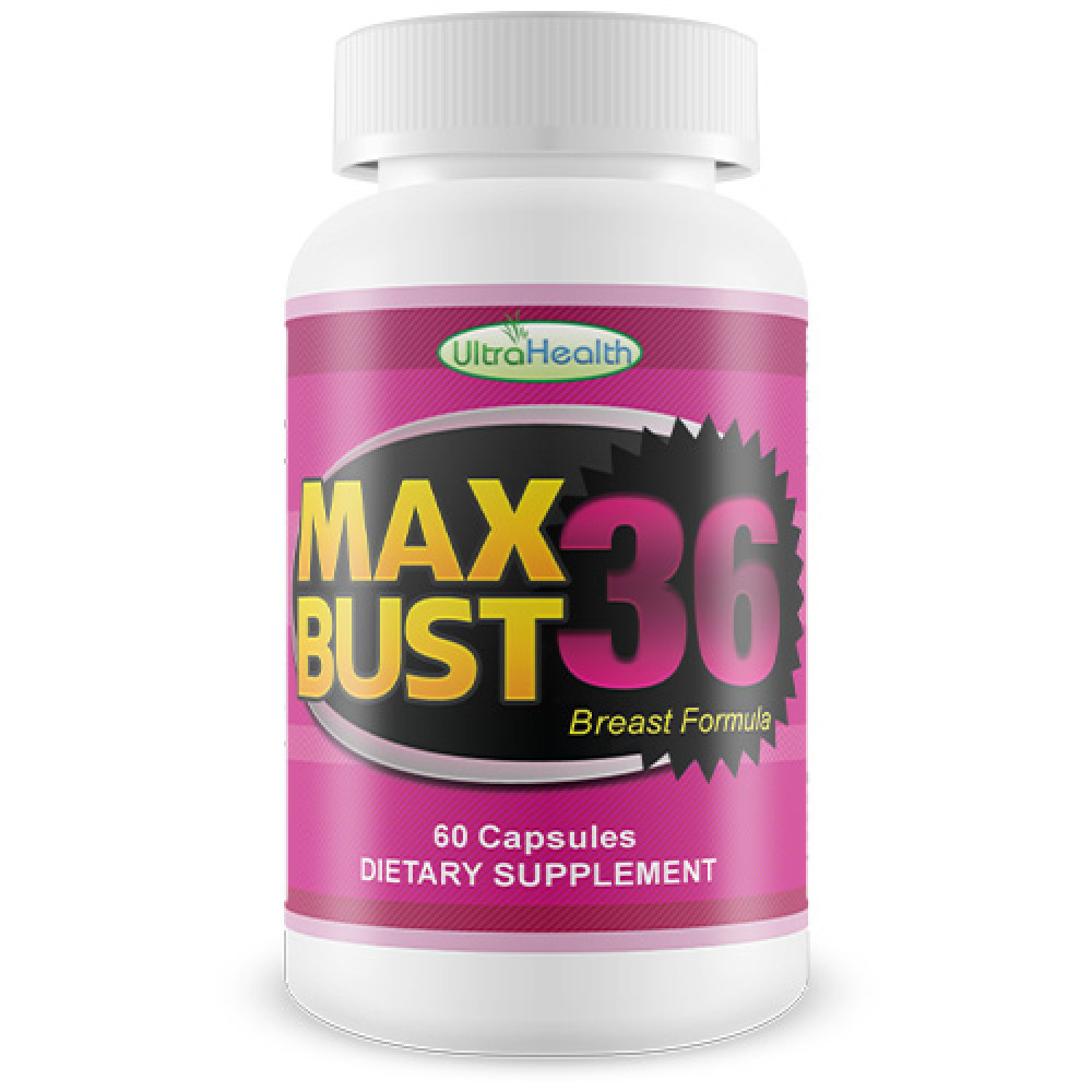 Ultra Health MaxBust36 Breast Enhancer 60 Capsules - Birkenhead ...