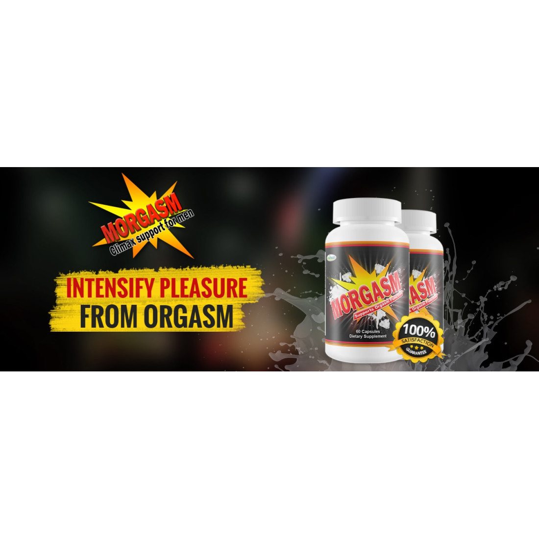 Morgasm Orgasm Pleasure Booster 60 Capsules / Orgasm Pills ...