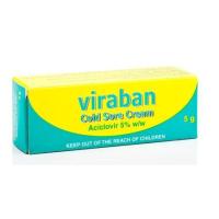 Viraban Cold Sore Cream 5g Tube - Birkenhead Health Plus